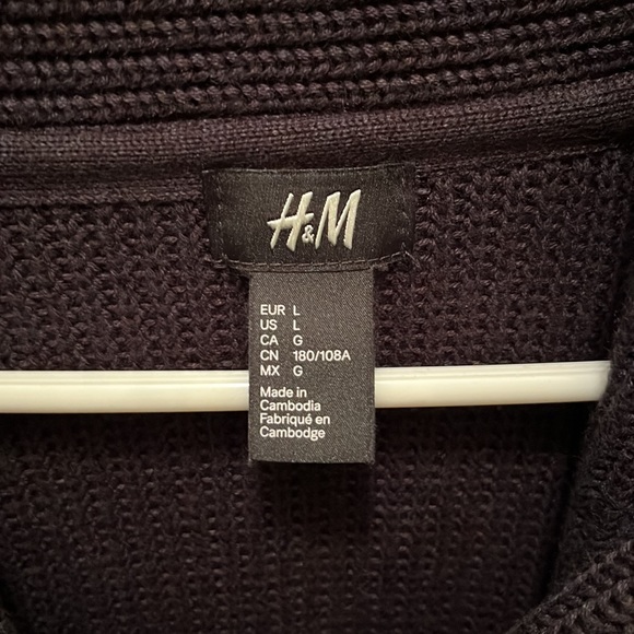 H&M | Sweaters | Hm Mens Button Down Sweater | Poshmark